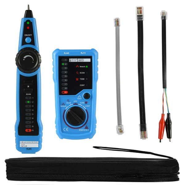 Handheld RJ11 RJ45 Telephone Network Wire Tracker Ethernet LAN Cable ...