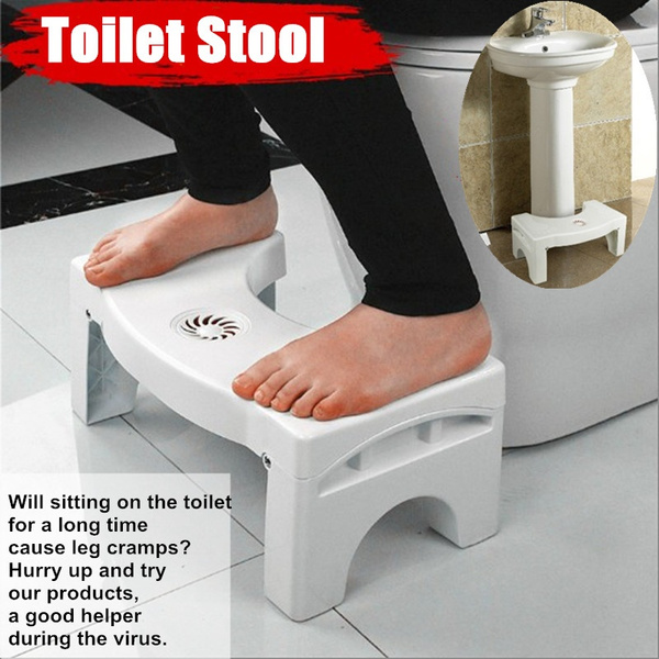 1Pcs toilet squatty step stool bathroom potty squat aid for ...