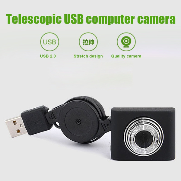 HD USB Web Camera Driver-free Computer Camera Webcam Manual Focus for ...