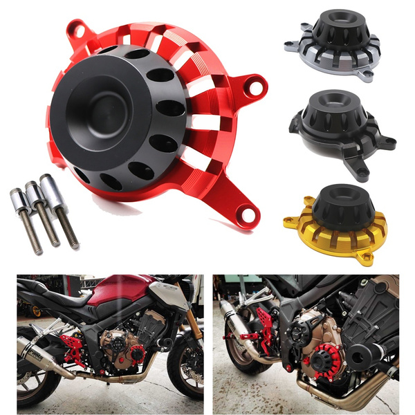 Motorcycle Engine Crash Guard Stator Cover Slider Falling Protector For ...