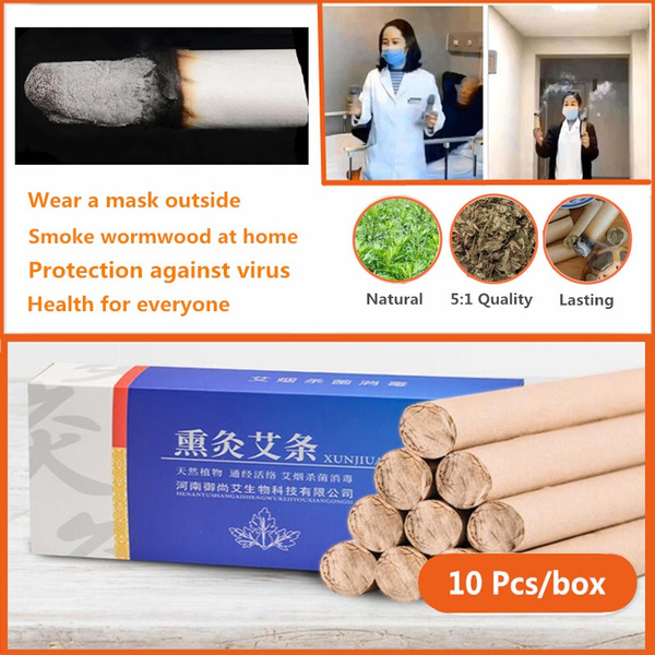 10 Pcs/Box Moxa Indoor Sterilization Protection Against Virus Invasion ...