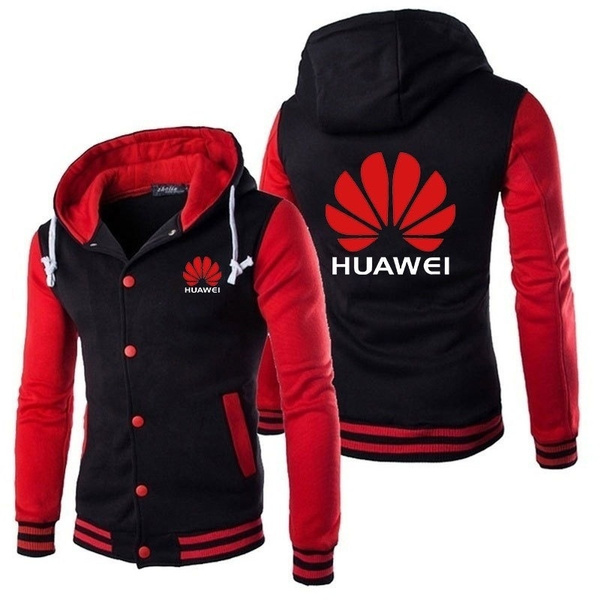 Huawei Logo Men and Women's Casual Hoodies Classic Baseball Jacket ...