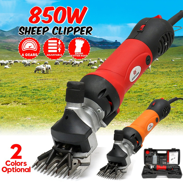 850W 220V 6 Gears Speed Electric Sheep Goat Shearing Machine Clipper ...