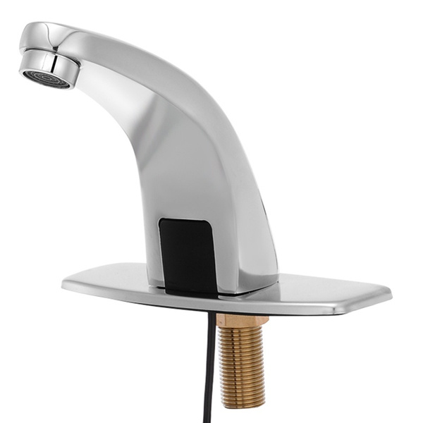 Hands Free Infrared Water Bathroom Basin Faucet Automatic Sink Mixers ...
