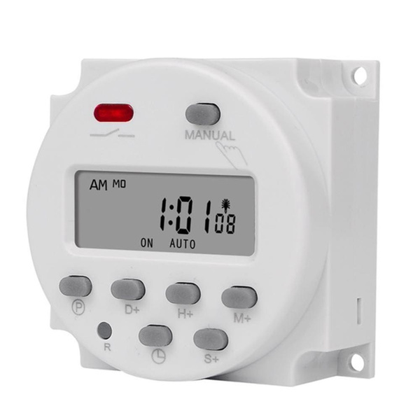 CN101A 5V 12V 24V 110V 220V Digital Timer Switch 7 Days Weekly ...