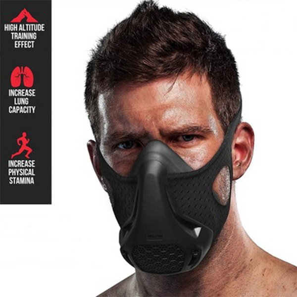Track and field sports high altitude hypoxia training mask fitness mask ...