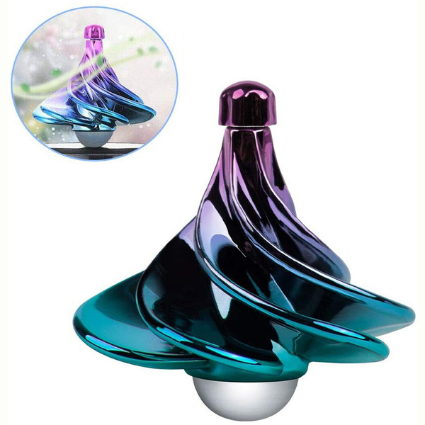 Wind Gyro Spinning Top Wind Blow Turn Gyro Desktop Decompression Toys ...