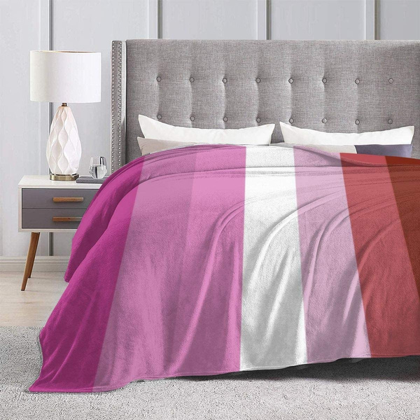 Home & Living Blankets & Throws LGBT Pride Flag Blanket etna.com.pe