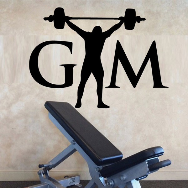 GYM Wall decals healthy life style sports wand stickers motivated ...