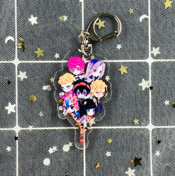 Anime JoJo's Bizarre Adventure Rohan Fugo Kakyoin Acrylic Figure ...