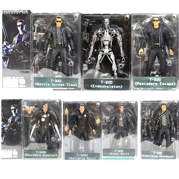 7 Types 18cm NECA The Terminator 2 Action Figure T-800 Terminator ...