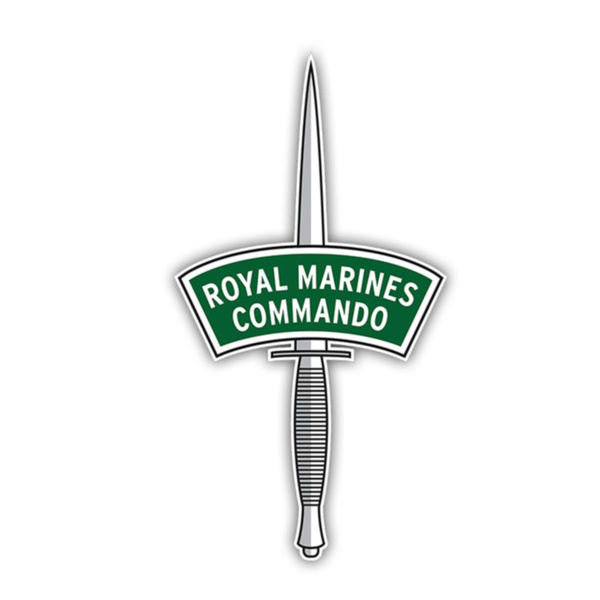 13cm x7cm For ROYAL MARINES COMMANDO DAGGER Funny Graphics Car Stickers ...