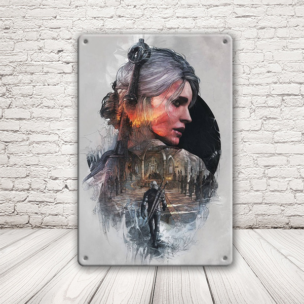 The Witcher 3 Bar Sign Metal Poster Metal Sign Posters Sign Tinsign ...