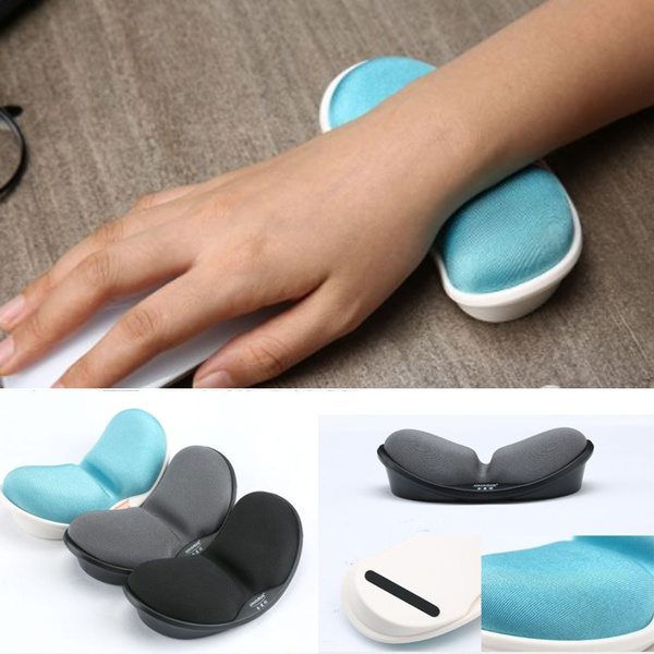 Office Mouse Anti Slip Wrist Pad Mouse Pad Ergonomics Memory Cotton ...