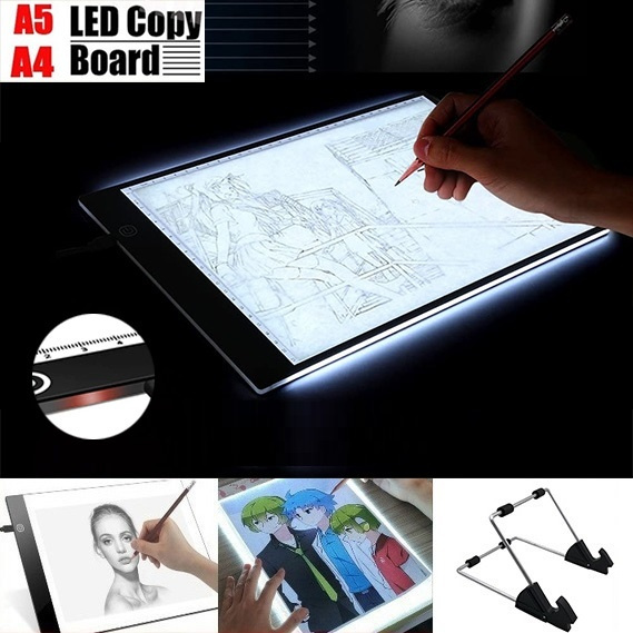 A4 /A5 Painting Tracing Board Copy Pad Panel Drawing Tablet Art ...