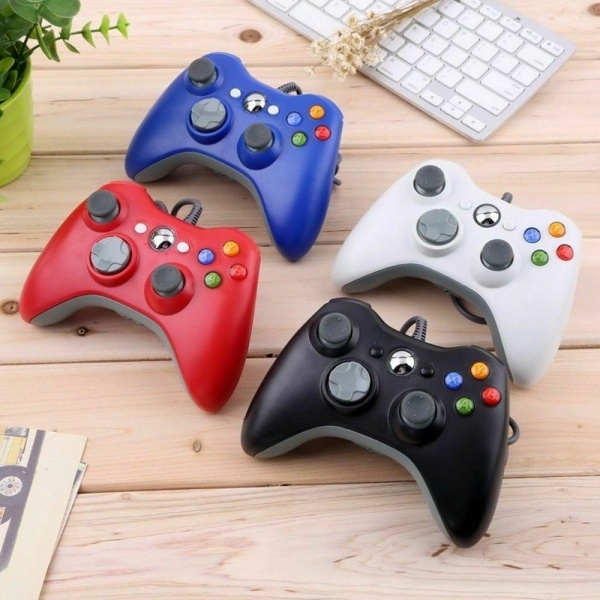 Ergonomics USB Wired Gamepad Controller For Microsoft Xbox 360/PC ...