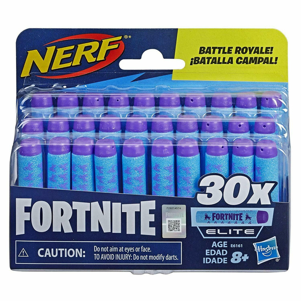 Lançador Nerf Fortnite Pack Refil com 30 Dardos Hasbro E6161 | Wish