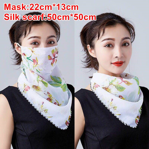 Lightweight Face Mask Scarf Sun Protection Mask Outdoor Riding Masks ...