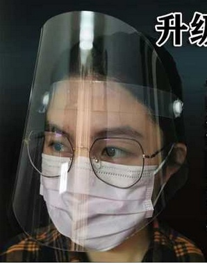 Safety Clear Grinding Full Face Shield Screen Mask Visor Eye Protection ...