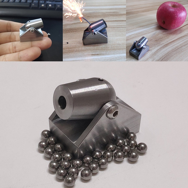 Steel Mini Cannon Civil War Mortar Model with Steel Balls Cannon ...