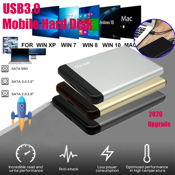New Upgraded Version 500GB/1TB/2TB External Hard Drive Disk Storage ...