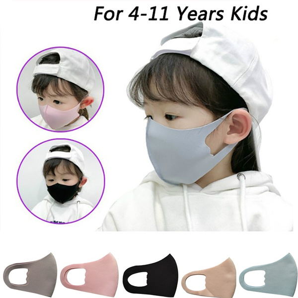 1PC For 4-11 Years Kids Children Mouth Mask Anti Pollution Mask PM2.5 ...