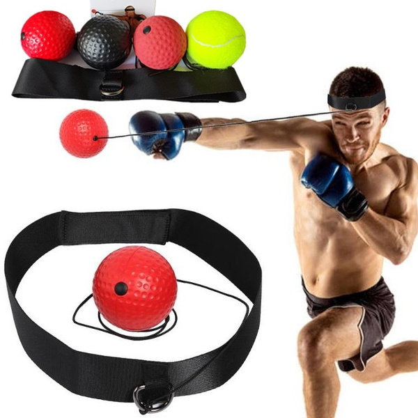 Boxing Reflex Speed Punch Ball MMA Sanda Boxer Raising Reaction Force ...