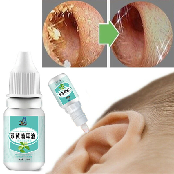 1PC 10ML Antibacterial Liquid Solution Ear Cleansing Drops Ear Wax ...