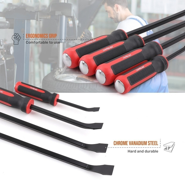 1pc 8 12 18 24 inch Pry Bar Heavy Duty Crowbar Strike Cap Nail Puller ...