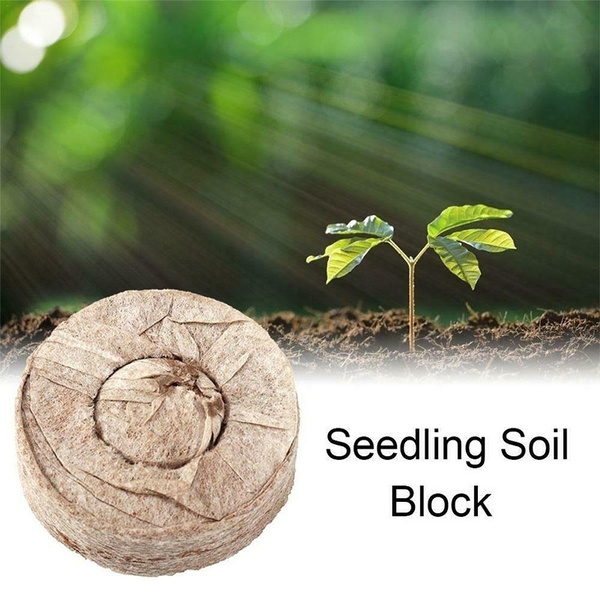 3/5/10/15/20/25/30/35pcs 30mm Soil Blocks for Growing Seedlings ...