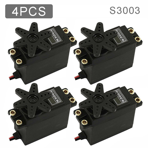 4x High Torque Standard Servo for S3003 Futaba RC Car Plane Boat ...