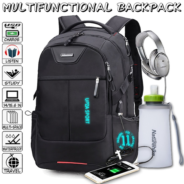 With USB Charging Port & Headphone Jack Backpack 15.6 Inches Laptop ...
