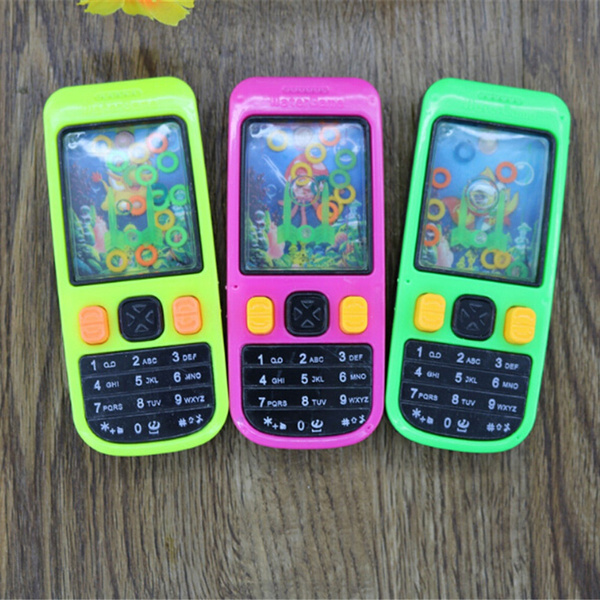 Mobile Phone Shape Classical Water Lasso Ferrule Toy Intellectual Game ...
