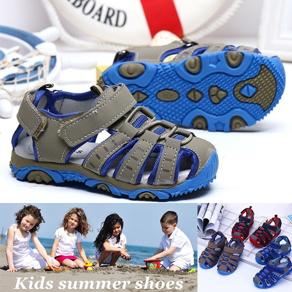 2020 Summer Children's Sandals Casual Soft Bottom Shoes Flat ...