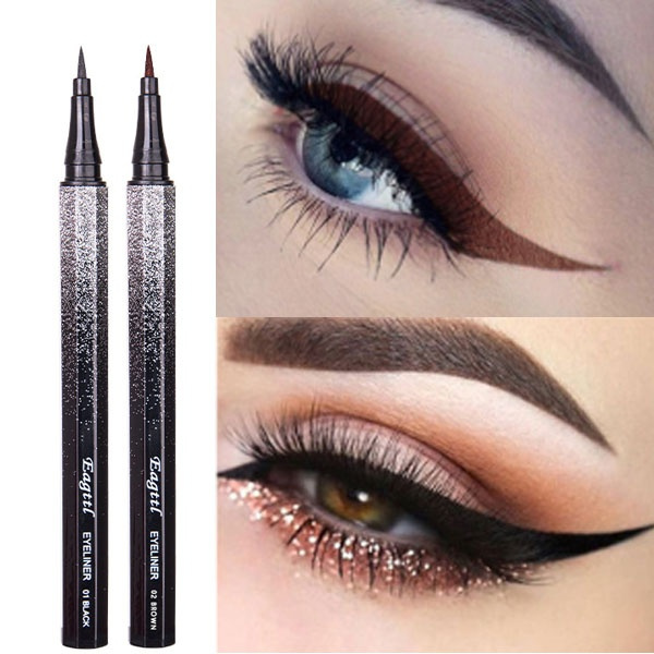 1Pc Smudge-Proof Brown Long Lasting Eye Liner Pencil Waterproof ...