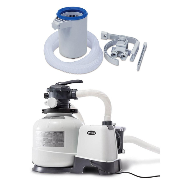 Pool Filter Sand Intex 2800 Gph Above Ground Pool Sand Filter Pump W ...