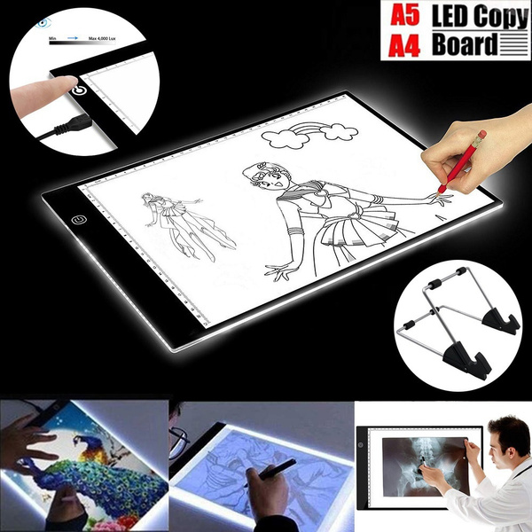 A4 /A5 Student Sketch pad Painting Tracing Board Copy Pad Panel Drawing ...