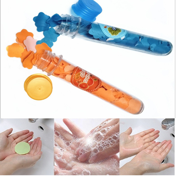 Plastic Tube Soap Paper Tube Bottle Washing Hand Mini Foaming Paper ...
