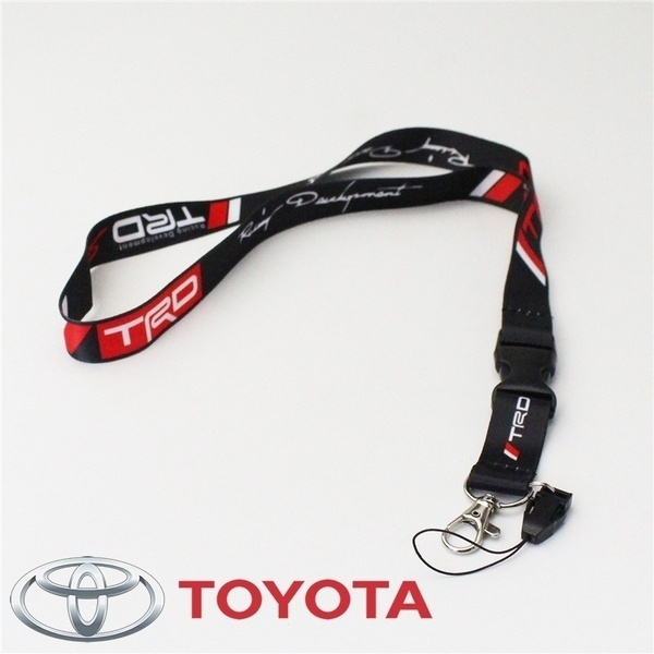 Toyota Racing Development TRD Lanyard Keychain Keyring ID Card Holder ...
