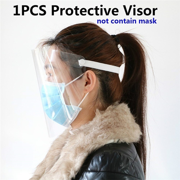 Transparent Anti Droplet Dust-proof Protect Full Face Covering Mask ...