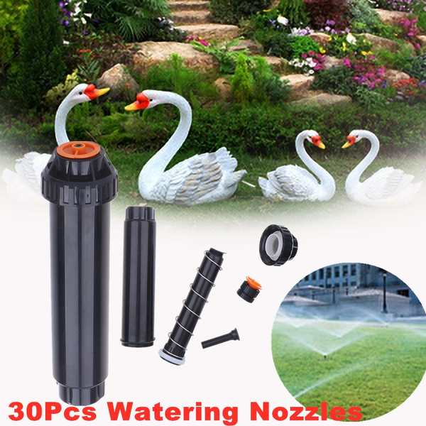 1/2 Inch Spring-Loaded Popup Sprinklers Garden Lawn Irrigation Watering ...