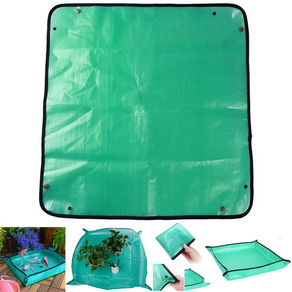 Foldable Gardening Mat Flower Transplanting Pot Pad Plant Seedling ...