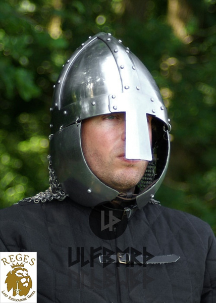 Original Spangen Helmet Cheek-guards Aventail 2 mm Steel Battle Ready ...