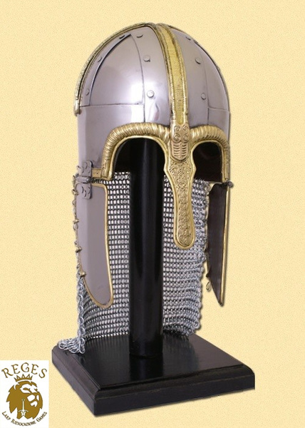 Original Coppergate Helmet Butted Aventail 1.6 mm Steel Battle Ready ...