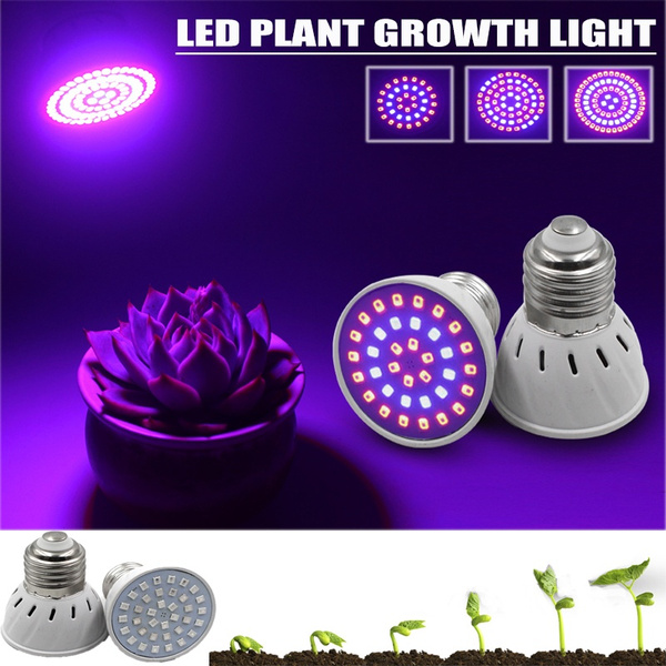 Led B22 Hydroponic Growth Light E27 Led Grow Bulb MR16 Full Spectrum ...