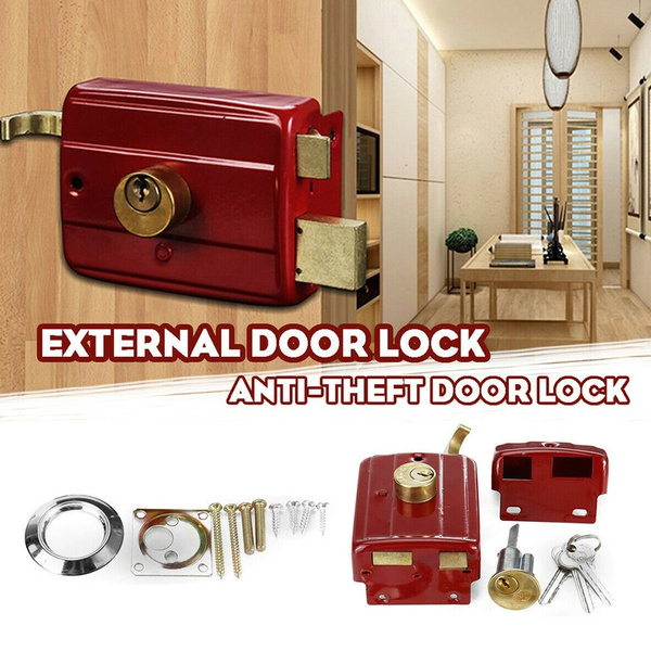 Indoor Strong Professional Door Lock Heavy Duty Anti Theft Home ...