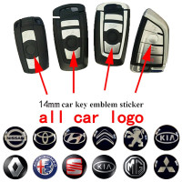 Car Key Sticker 6pcs/lot 14mm 0.55'' key Fob Badge Stickers Radio ...