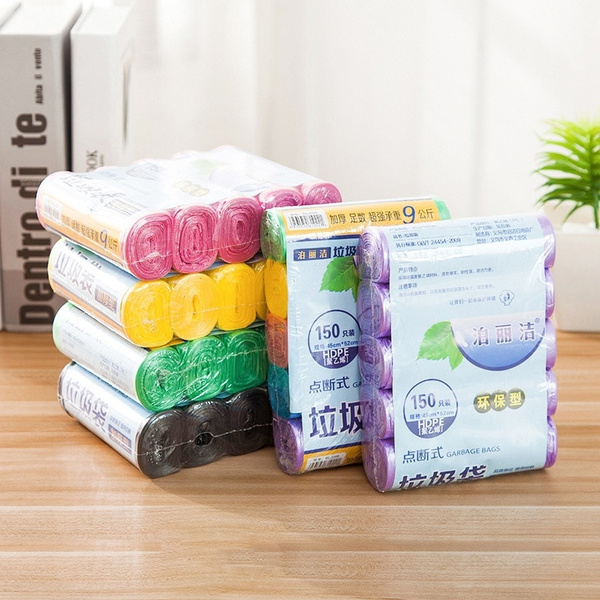 Garbage Bag Color Disposable Break-off Garbage Bag Kitchen Plastic Bag ...