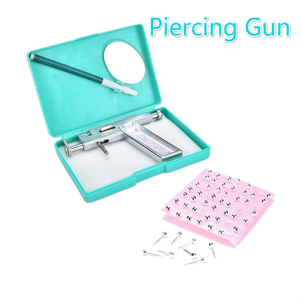 Safety Stainless Steel Piercing Professional Tool Set Ear Nose Navel ...