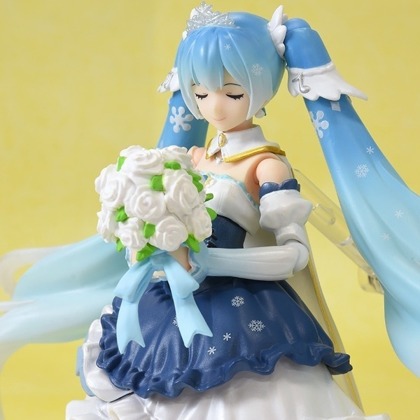 Classic Snow Miku 10th Anniversary Figma EX-054 PVC Action Figure Toy ...